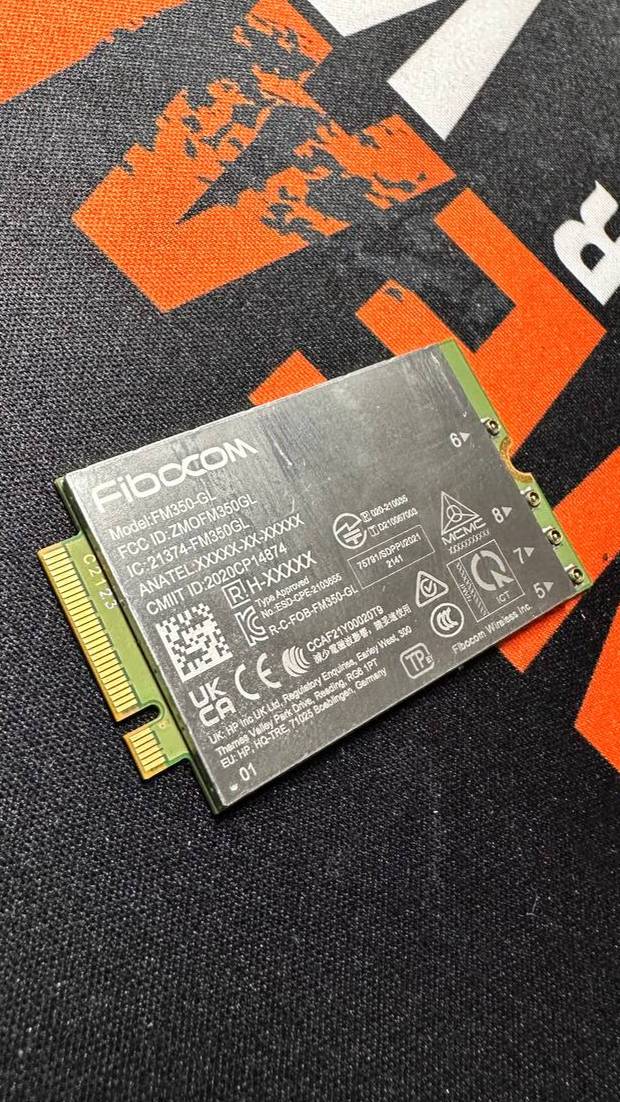 Скальпирование LTE модема T77W968 Snapdragon X55