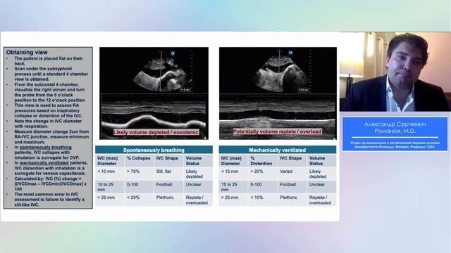 Доклад из вебинара: «Использование портативных ультразвуковых сканеров в неотложной практике"