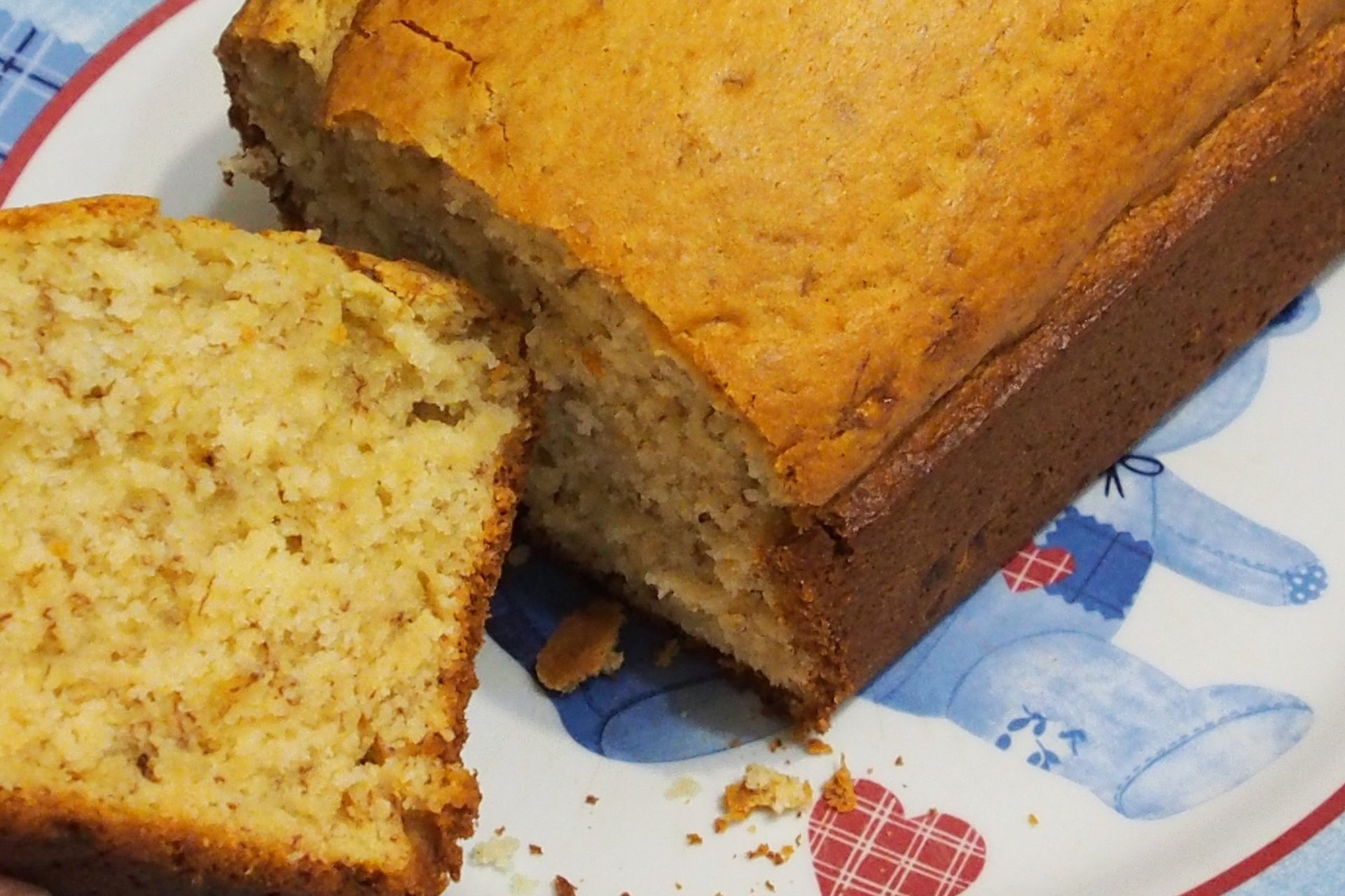 Банановый кекс