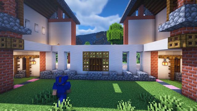 Майнкрафт (Minecraft) - Как построить Итальянский дом (2)