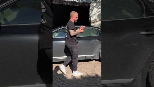 Hyundai Equus на примерке дисков в 20-ом диаметре#примеркадисков #hyundai #equus #литы