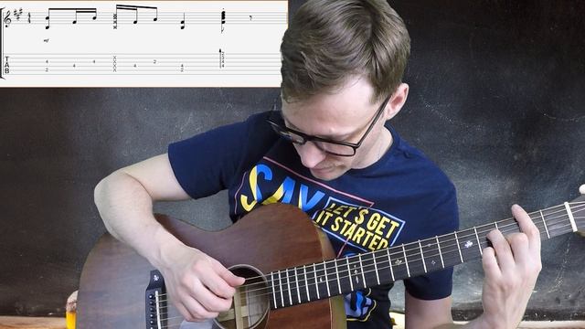 Кино - Место для шага вперед (разбор на гитаре)