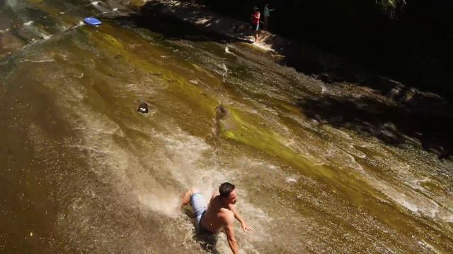 World's Most Epic Natural Waterslide in 4K!   DEVINSUPERTRAMP