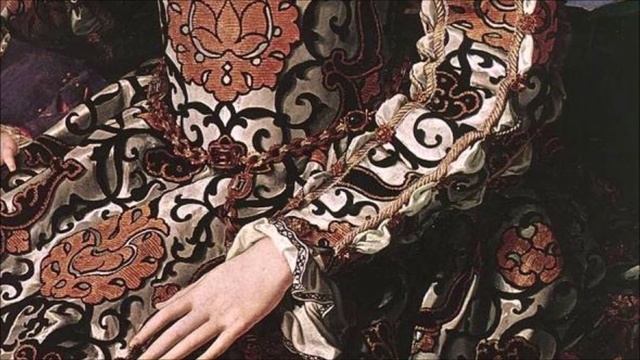 "Элеонора Толедская с сыном Джованни ди Медичи". Анджело Бронзино