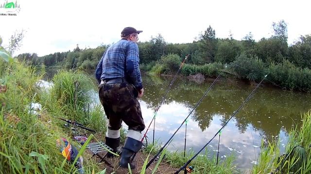 Рыбалка на реке Тура.