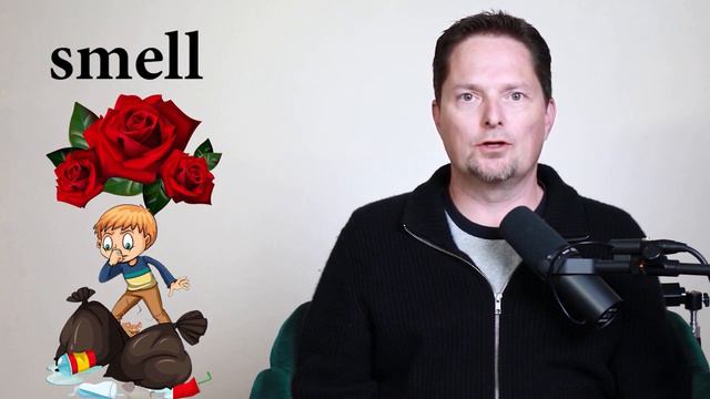 smells, stinks, an odor, a smell, a scent