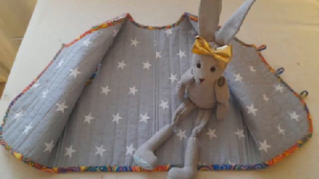 Шью из лоскутов. Ватная детская жилетка 3. Лоскуты из Магнатекса в дело!