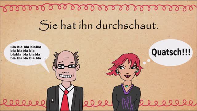 Deutsche Verben: sehen, schauen, blicken u.v.m. / German verbs: see / look / watch etc. (A1 A2 B1)