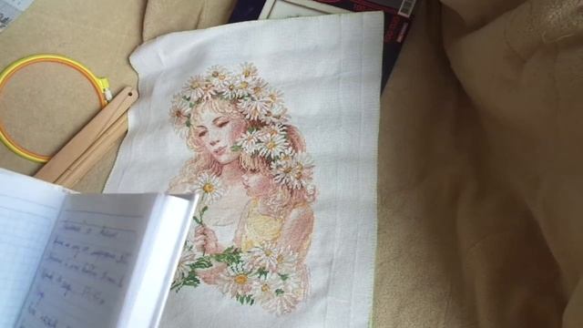 Вышивка. Гармония от Риолис. Отчет 4. Вышитая картина!.mp4
