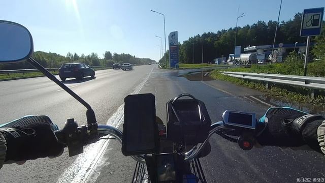 Поездка из Екатеринбурга в Далматово на электро велосипеде Minako V.8 PRO часть 5