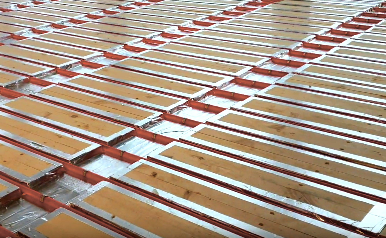 Запатентованная технология теплого пола от RUDOM