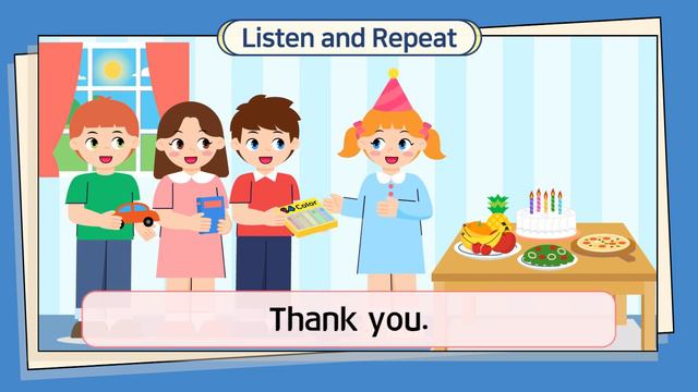 Ch.15 Happy Birthday _ Basic English Conversation Practice for Kids