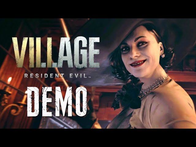 Resident Evil Village demo► PS5 ► Девушка стримит►online