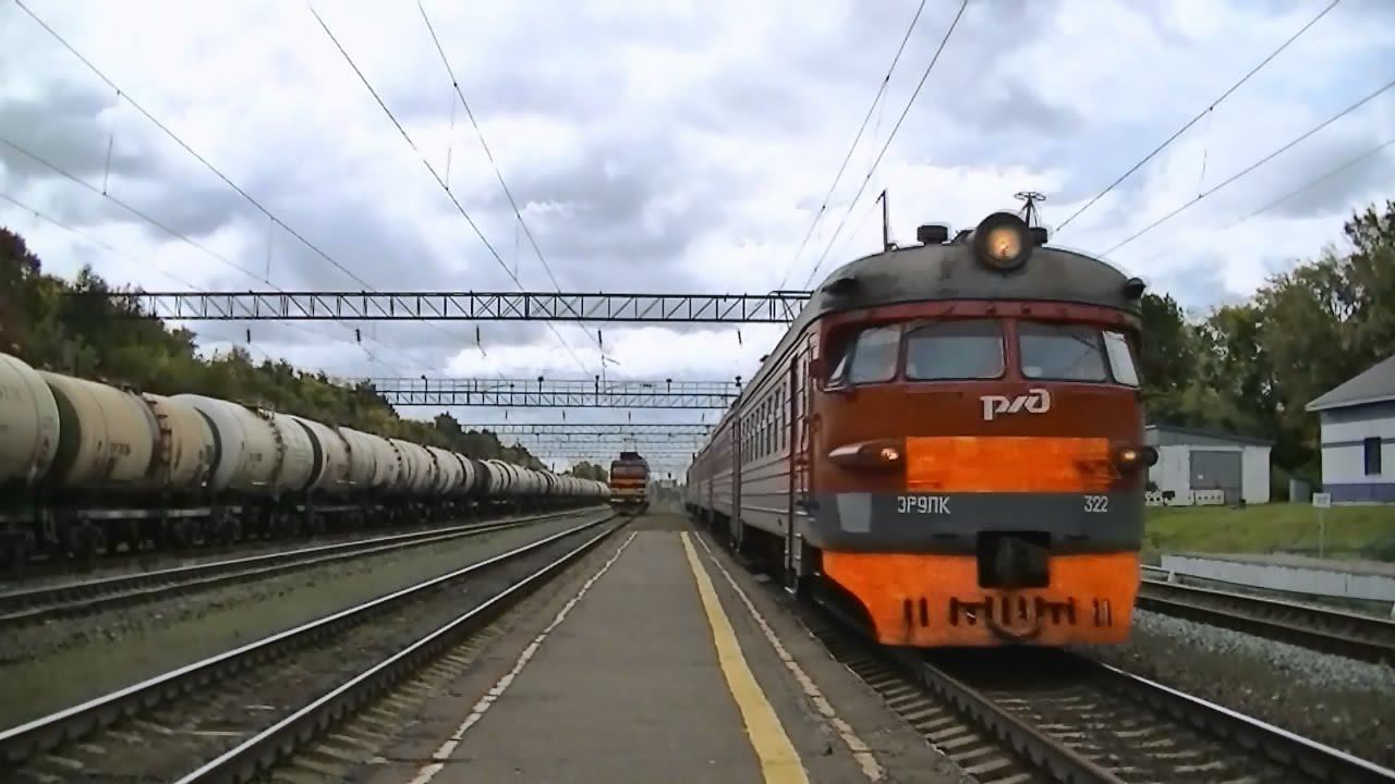 РЖД ЭР9П-К-322 Арзамас-2 - Нижний Новгород
