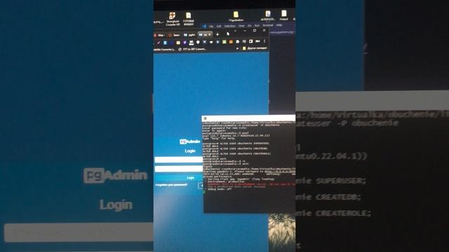 №10.3 Настройка PgAdmin4,создание пользователя, базы данных, подключение для Django, Python