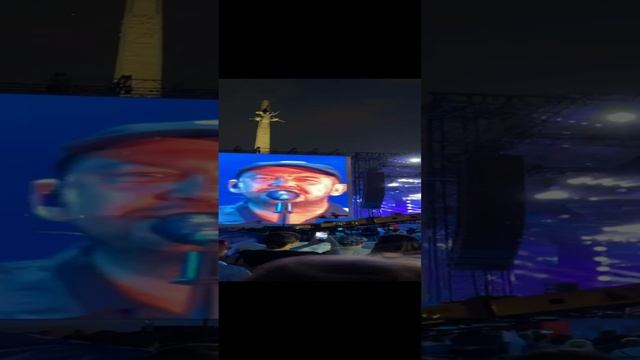 Рок-концерт в Парке Победы на Поклонной Горе в Москве. День Флага России - 22 августа 2022