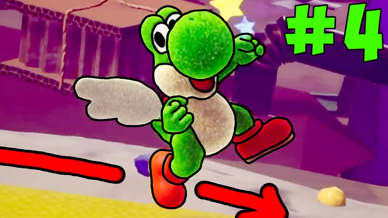 Мир отважного Йоши I Yoshi's Crafted World 4 серия прохождения игры на канале Йоши Бой