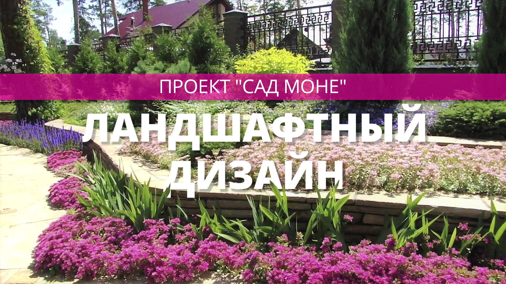 "Авторские сады" дизайнера Елены Бойко. Проект "Сад Моне".