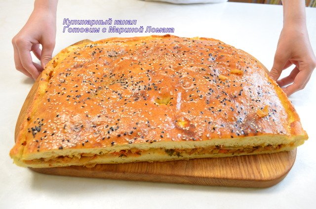 ВЕЛИКОЛЕПНЫЙ ПИРОГ С КАПУСТОЙ. ОТЛИЧНОЕ ТЕСТО ДЛЯ ЛЮБОЙ НАЧИНКИ