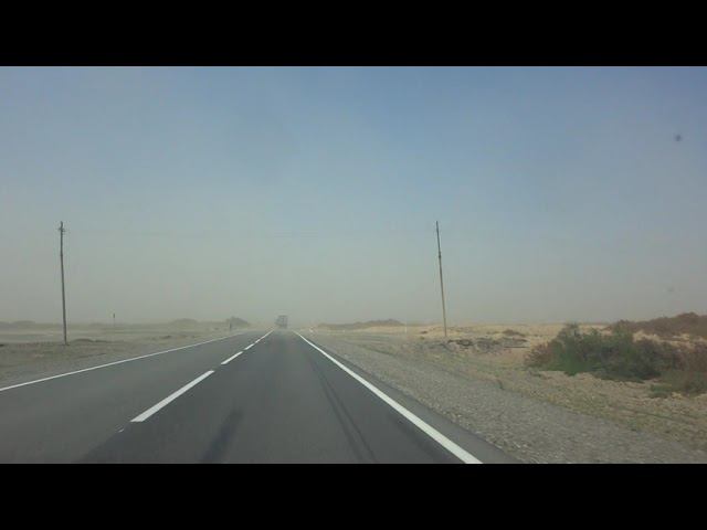 Дагестан - 2021. песчаная буря  в степи 1