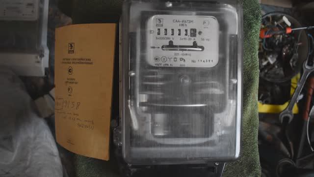 Разобрал счётчик 2001 года. Результат порадовал!