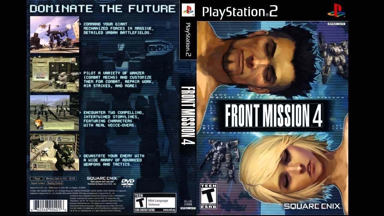 Посмотрим на Front Mission 4 (PS2) Финал фэнтези на роботах