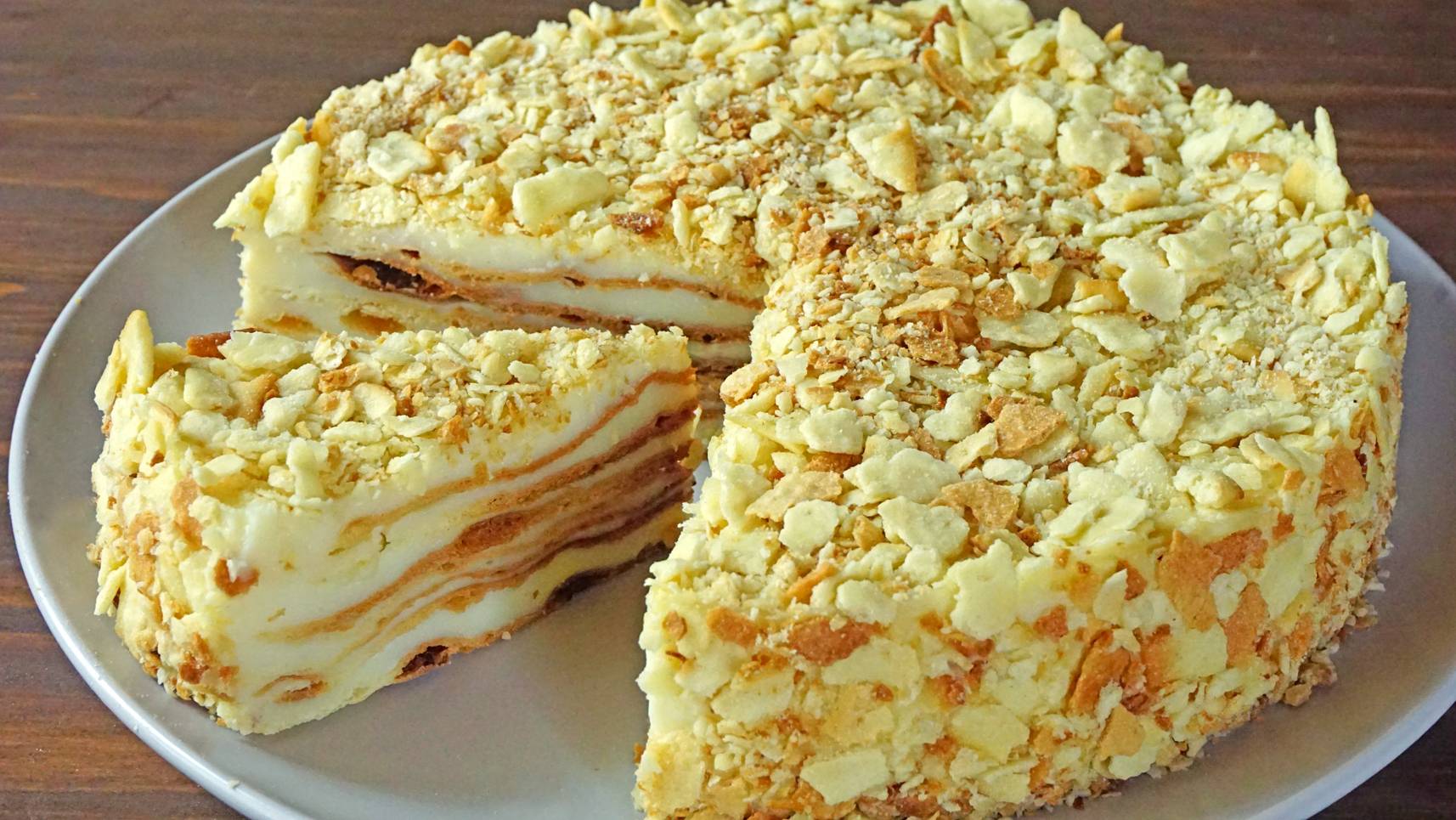 Пирог на сковороде! Никакой выпечки! Невероятно вкусно!