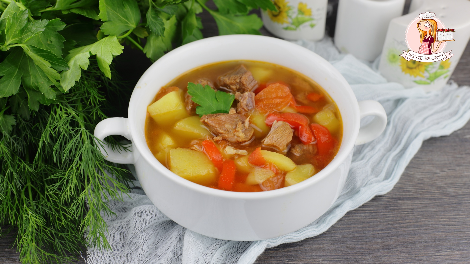 СУП-ГУЛЯШ из ГОВЯДИНЫ. Очень душевно и согревающе! Рецепт вкусного и сытного гуляша