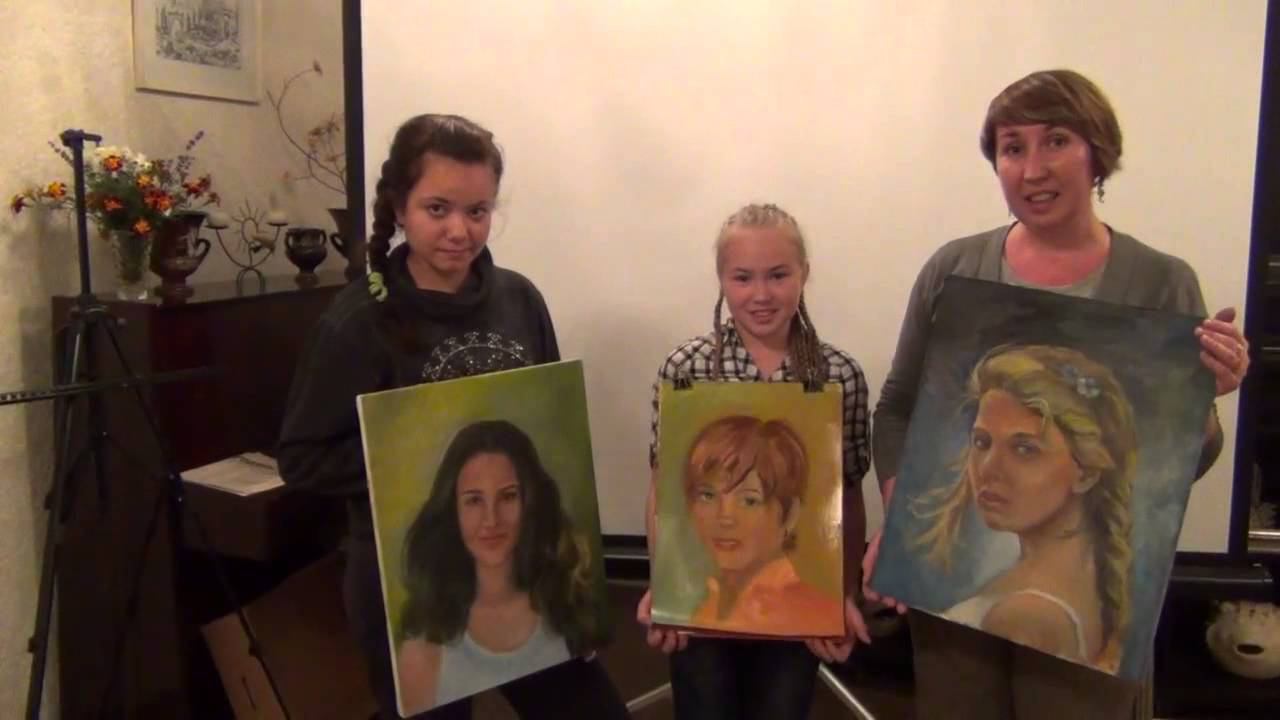 Как написать портрет маслом. Отзывы с мастер класса по портрету