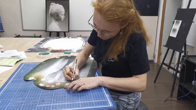 Начала аэрографии постигаются именно «на опыте»