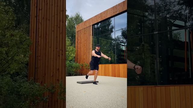 Приседание на 1 ноге