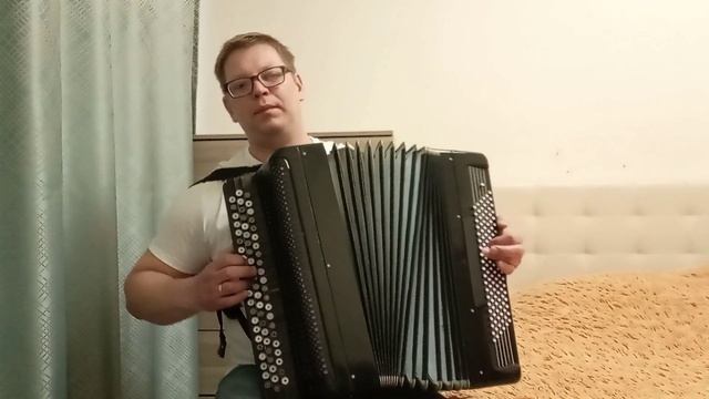 Белым снегом. Караоке под баян,гармонь.mp4