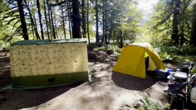 Русская баня в Канадском лесу