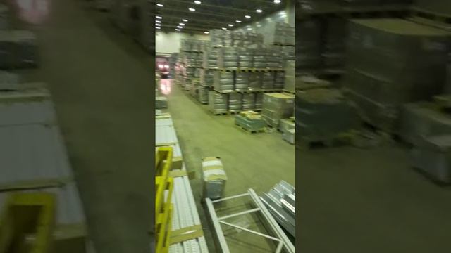 Логистический проект. Как ставить стеллажи, если свободное место только на потолке