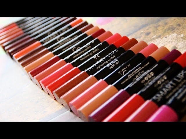 GOLDEN ROSE Smart Lips 24 цвета на губах!