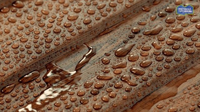 Покрытие ECOSTEEL® Цвет Морёный дуб, матовый