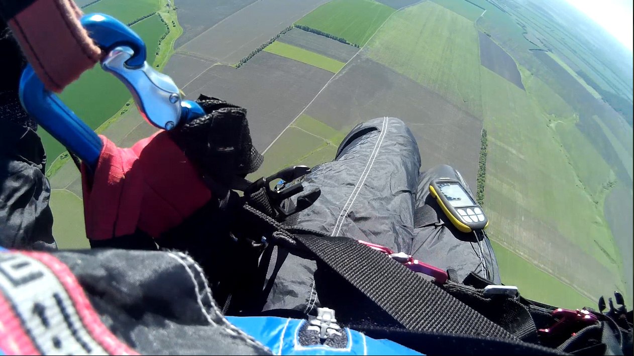 Четвертый самостоятельный полет на параплане, 27.05.2018 г.