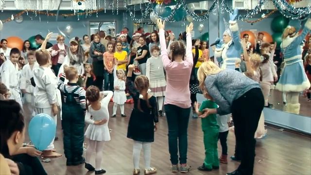 Новогодняя Елка 2015 в фитнес клубе Титаниум.