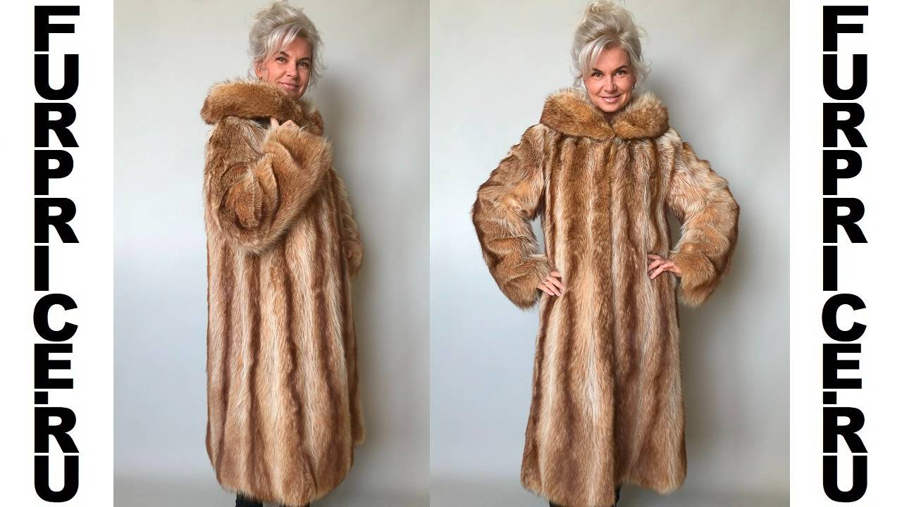 Шуба Енот тм LAZAROU&VASSOU FURS за 16500 ₽ в отличном состоянии, с капюшоном р.46-48 арт. 12029