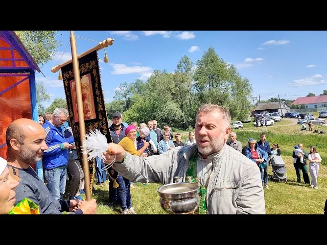 Троица 2023 Богослужение Село Старые Пичуры Торбеевский район Республика Мордовия (стабилизация FHD)