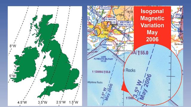17  ATPL Training   Flight Instruments #17 Magnetism and Compasses   Variation