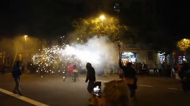 Вечерняя Барселона.