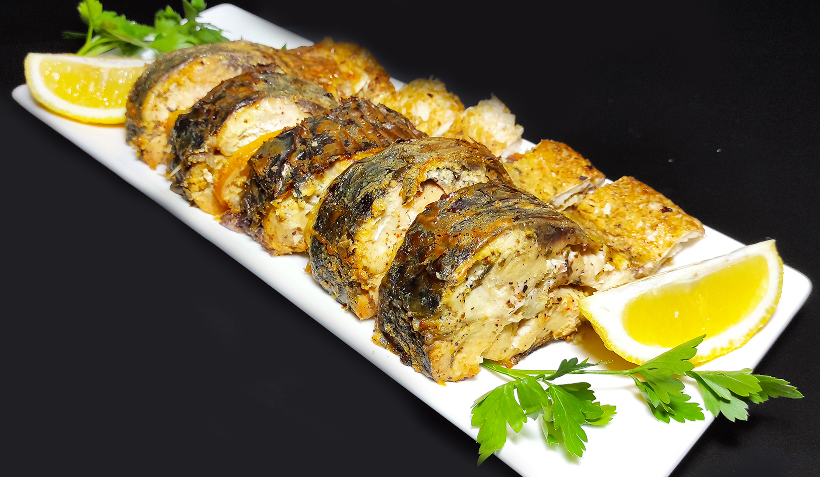 Сочный ТОЛСТОЛОБИК запеченный в духовке | Рыба ТАЕТ во рту | Простой рецепт запекания рыбы.