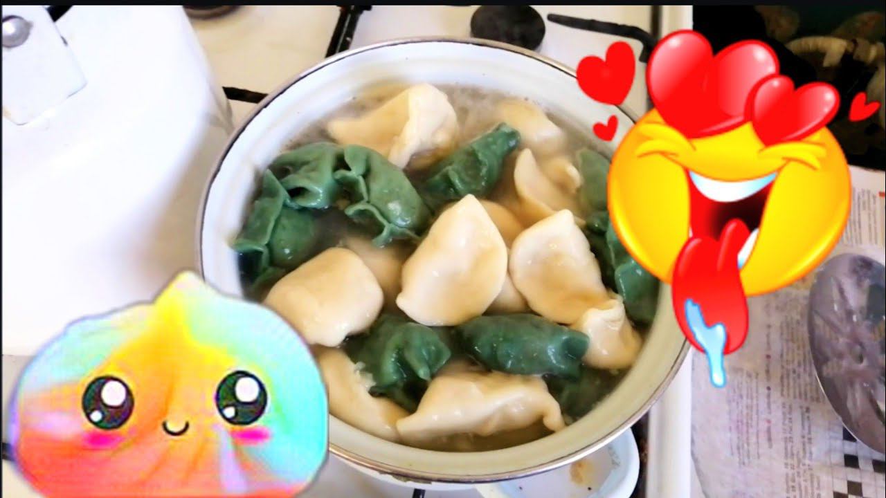 Vlog Разноцветные пельмешки 12.10.2020