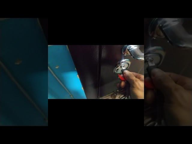 Как смазать замок