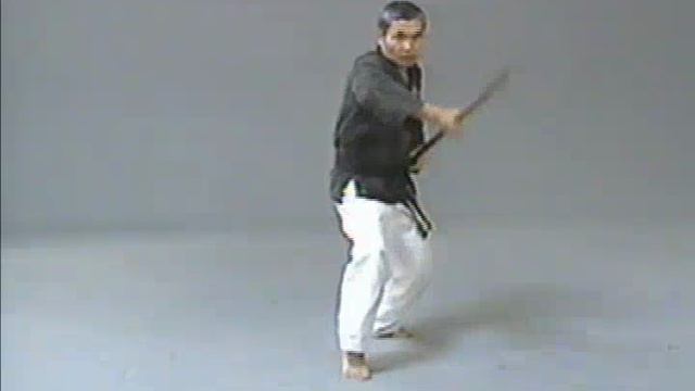 Окинавская техника работы с Бо. Ч 3