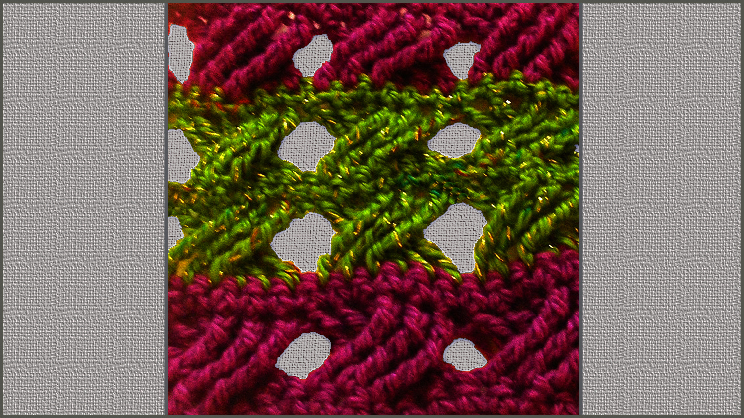 Шарф крючком с перекрещенными столбиками. Столбики крючком. Часть 2.