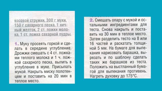 АРОМАТ ПАСХИ - ПАСХАЛЬНЫЕ БАРАШКИ - Школа кулинарного искусства журнал BURDA MODEN - РЕЦЕПТЫ