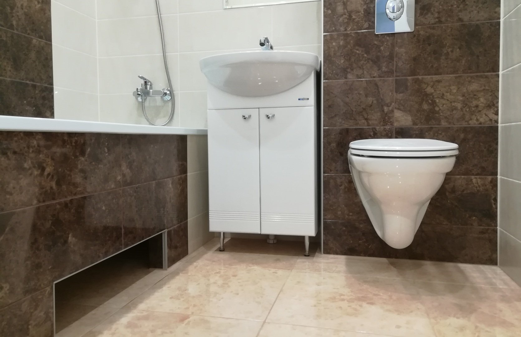 Санузел под ключ за 20 минут.