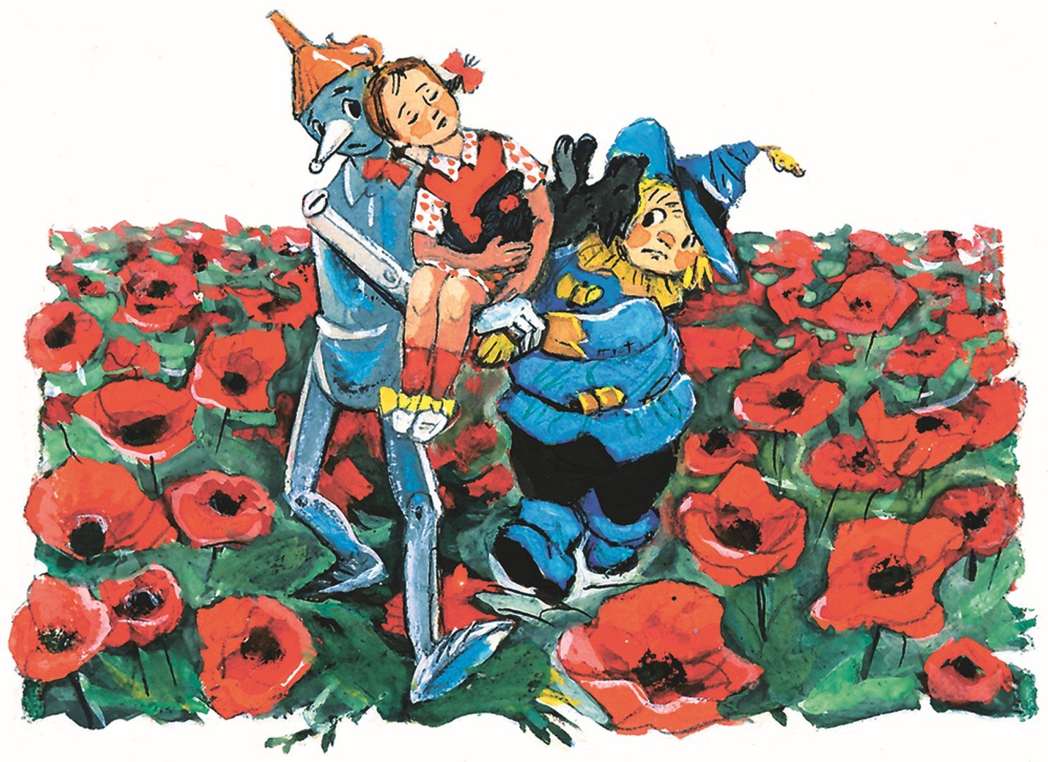 09 А.Волков. Волшебник изумрудного города. Ч.1. Дорога из жёлтого кирпича. Коварное маковое поле